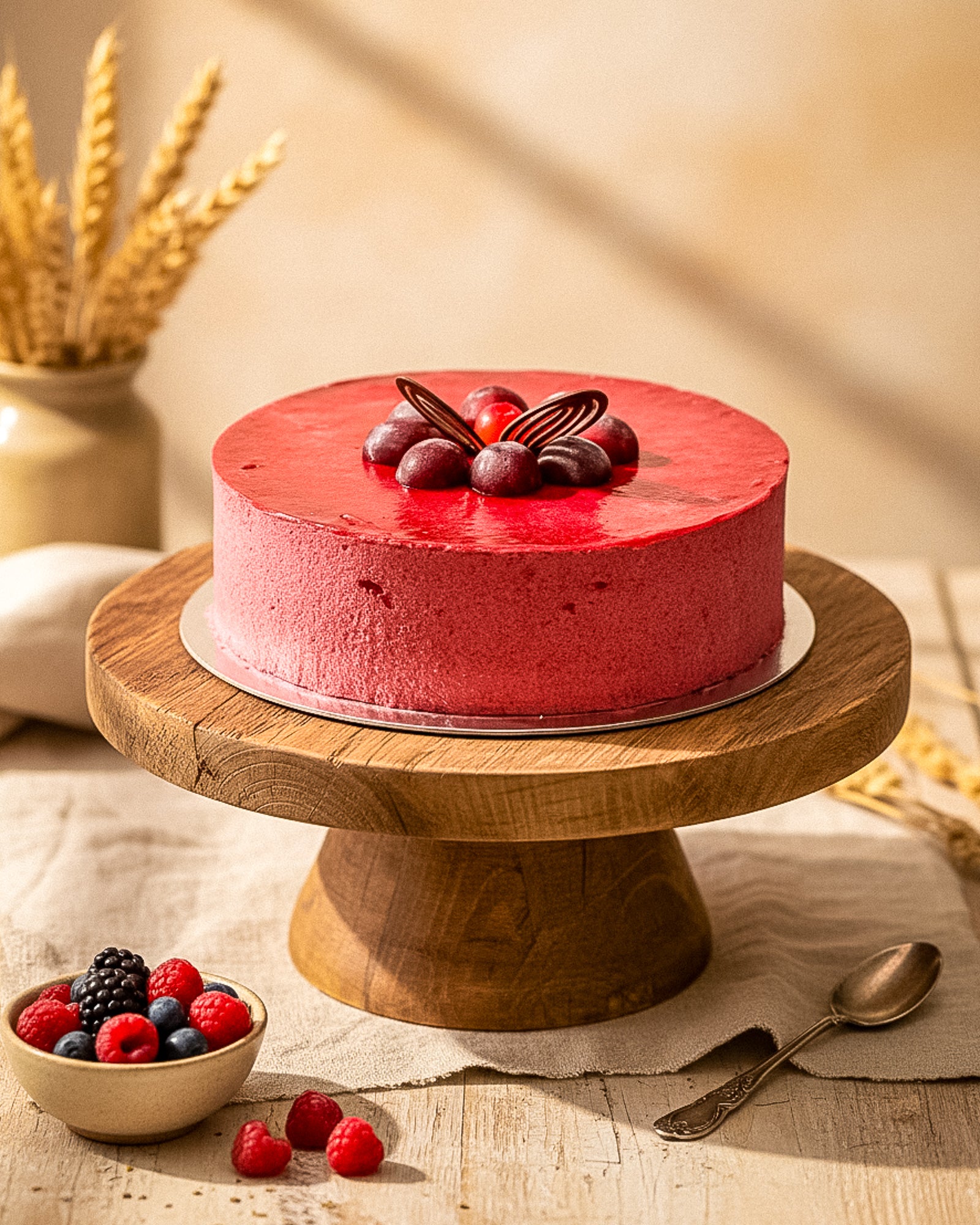 Cassis Mousse Cake | Blackcurrant Dessert – Bonne Bouche