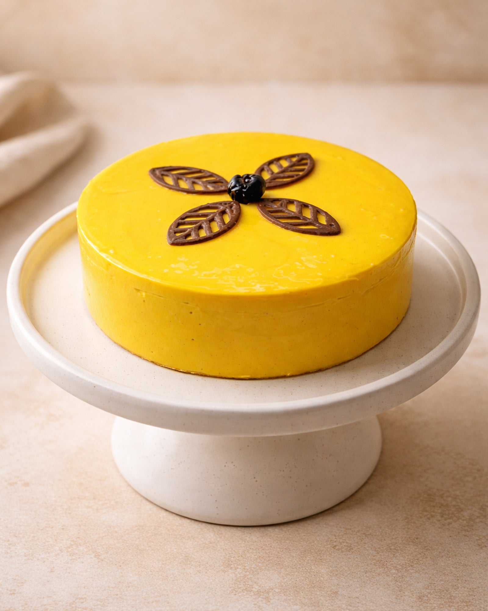 Mango Mousse Cake | Tropical Fruit Dessert – Bonne Bouche